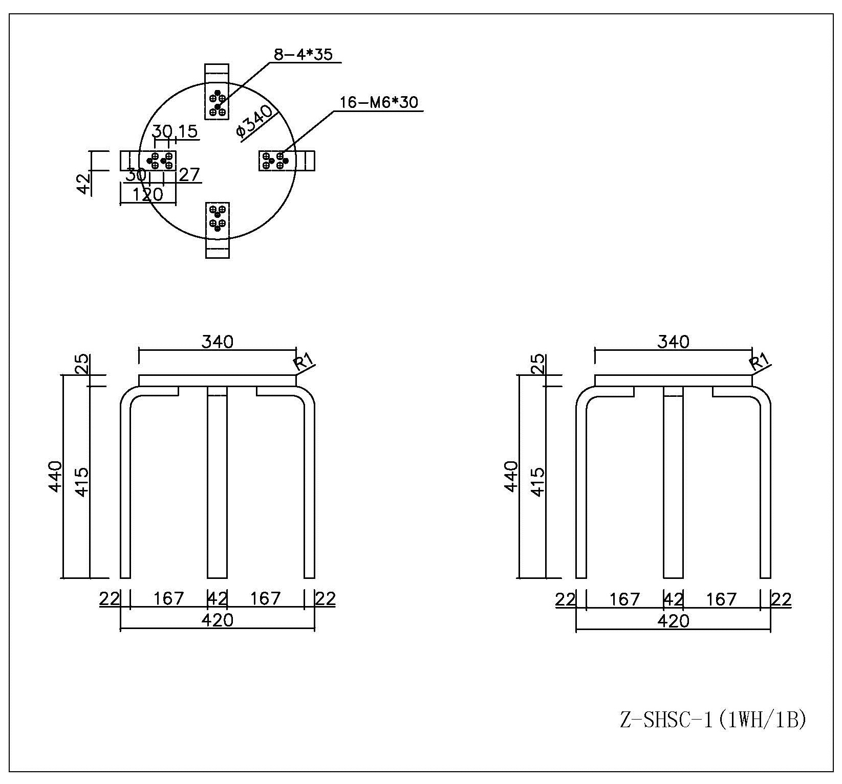 木製丸椅子 ナチュラル Z-SHSC-1 | オフィスプランニング・レイアウトならオフィス家具のアール・エフ・ヤマカワ